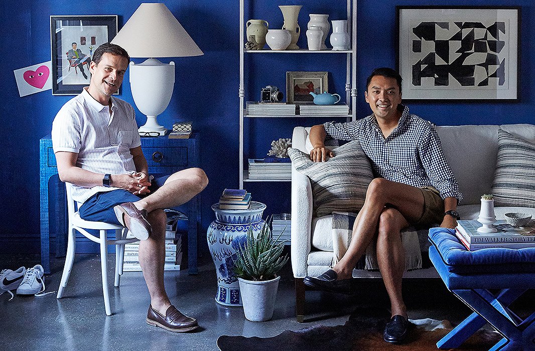 Stylist Challenge: Blue and White Rooms