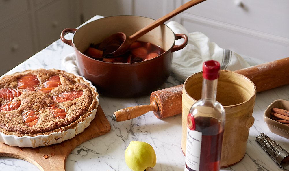 Fall Recipe: How to Make a Poached-Quince Tart