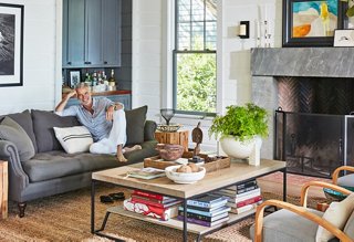 Inside the Stylish Southampton Home of Model T.R. Pescod