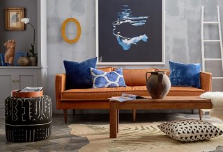 Fall Refresh: Decorating with Velvet, Sheepskin, and Leather – One ...