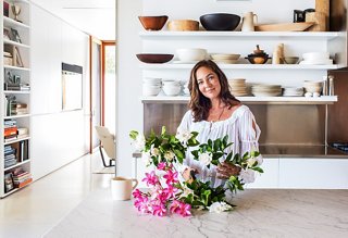 Inside the Breezy Palm Beach Home of Kelly Klein